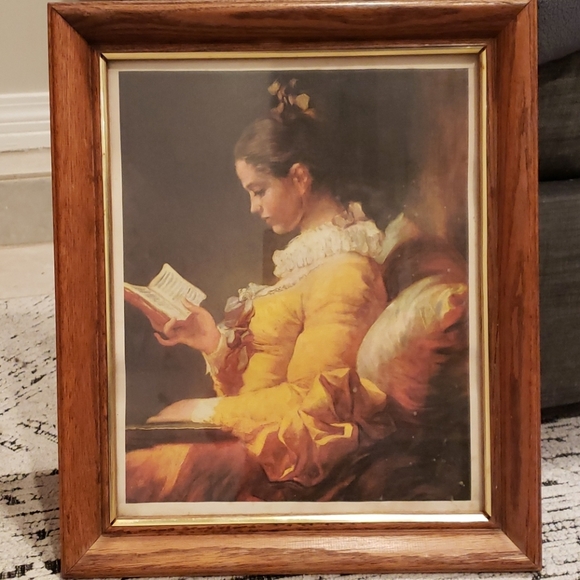 Jean-Honoré Fragonard | Wall Decor | Young Girl The Reader Jeanhonore ...